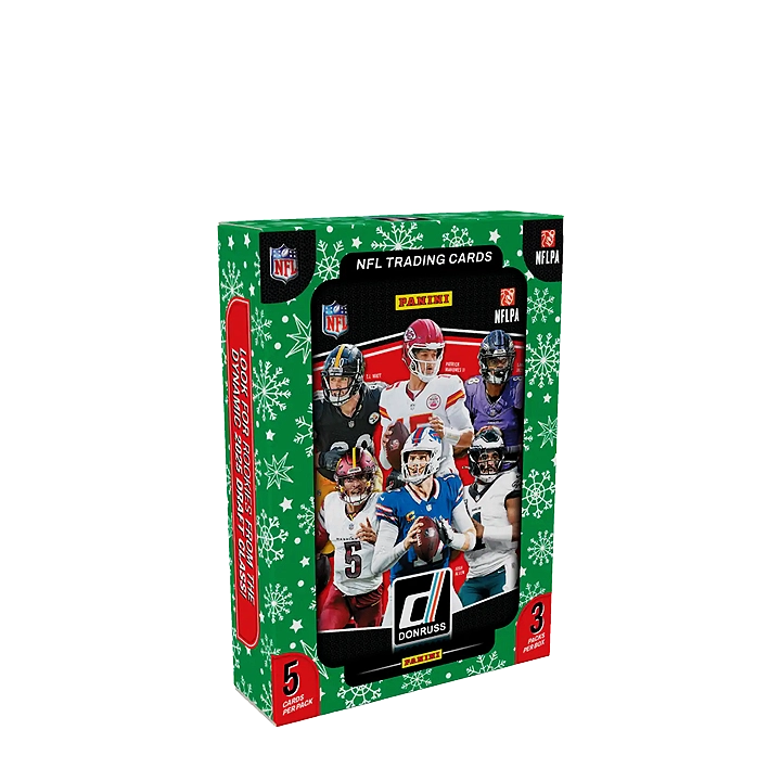 2025 Panini Donruss Football Holiday Tin – Rare Edition Shop