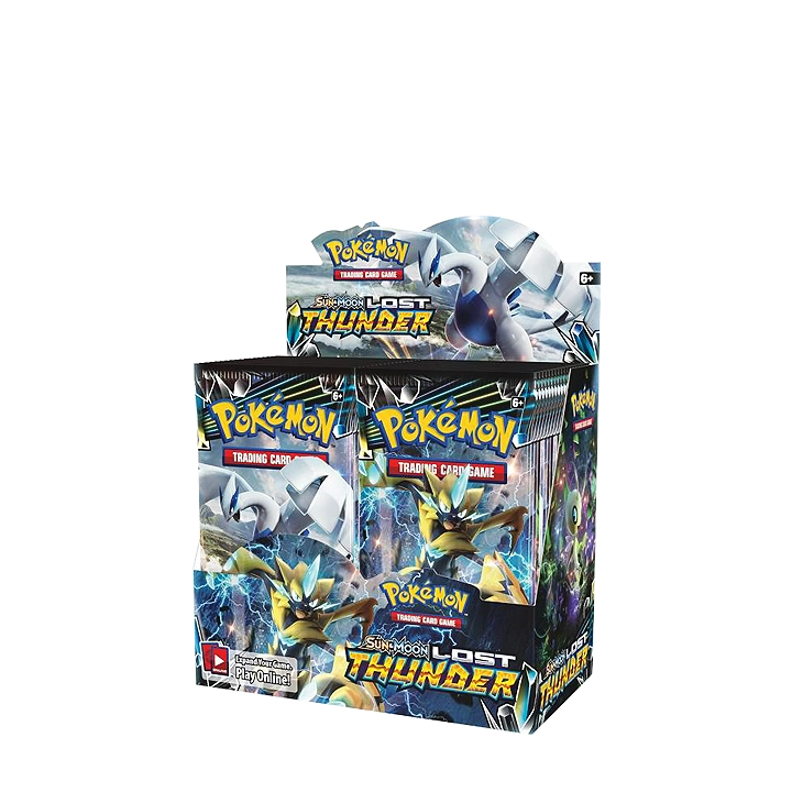 Pokemon Sun & Moon: Lost Thunder Booster Box – Rare Edition Shop